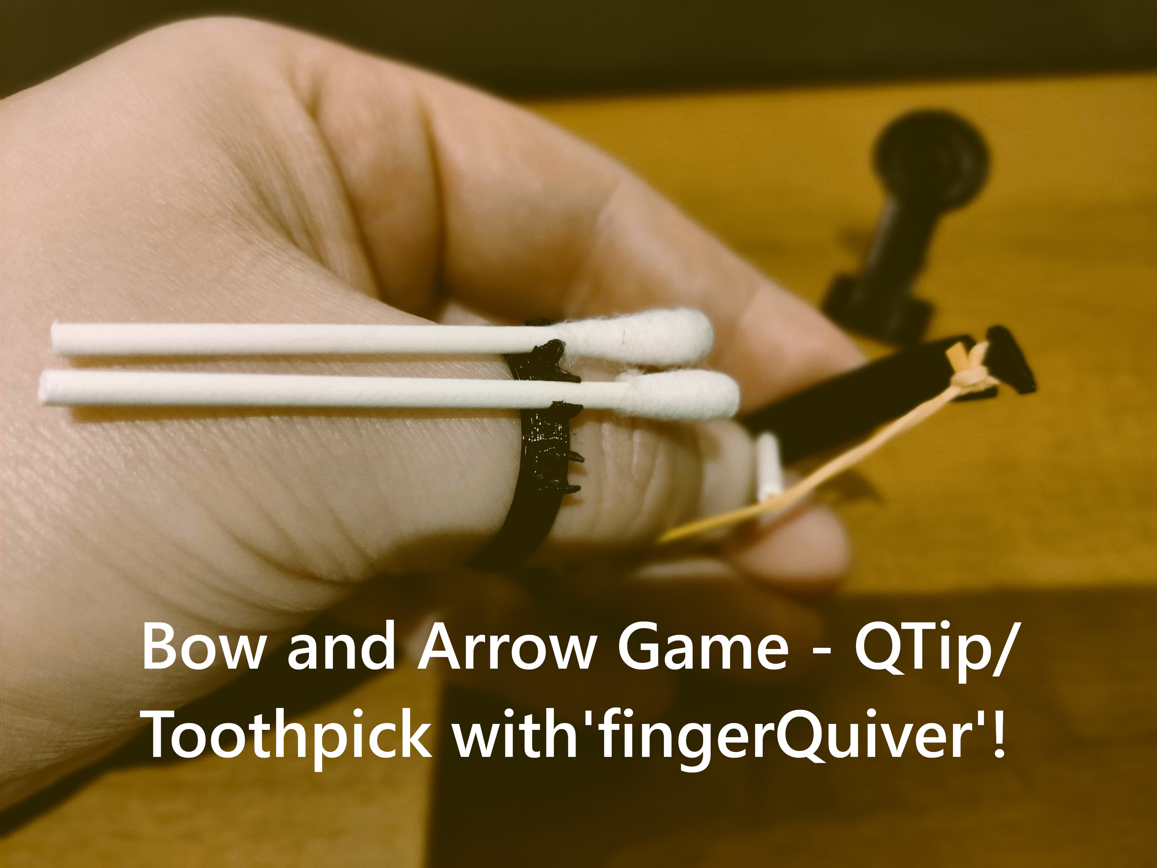 Bow and arrow Game - Qtip or Toothpick! by MatthiasR | Download free ...