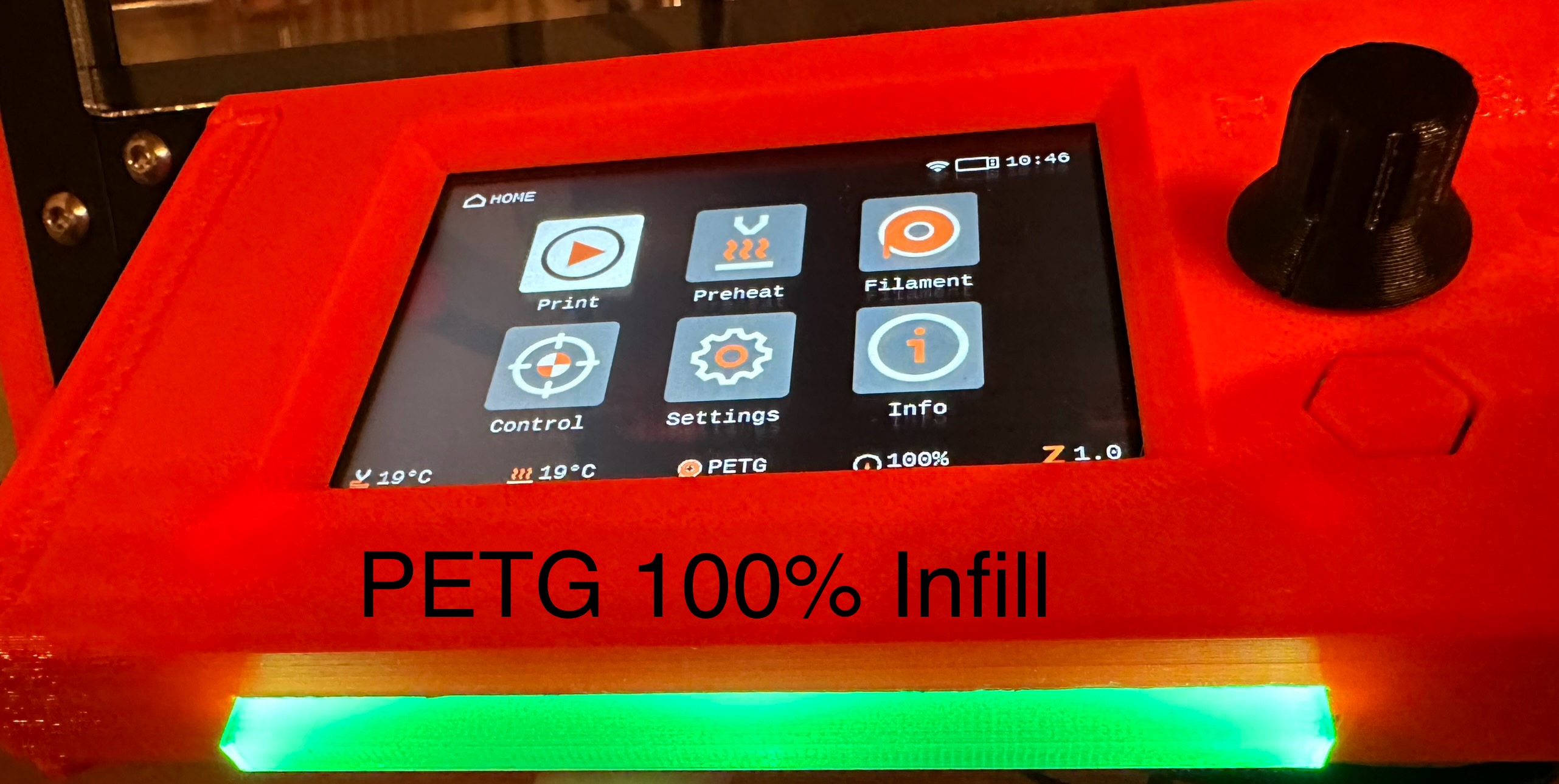 MK4 LCD Front Modular Control Panel for PrusaBox by Printer-Box Remix ...