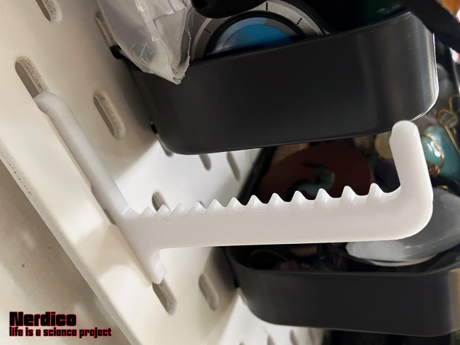 IKEA SKADIS board hooks by nerdico.at | Download free STL model ...