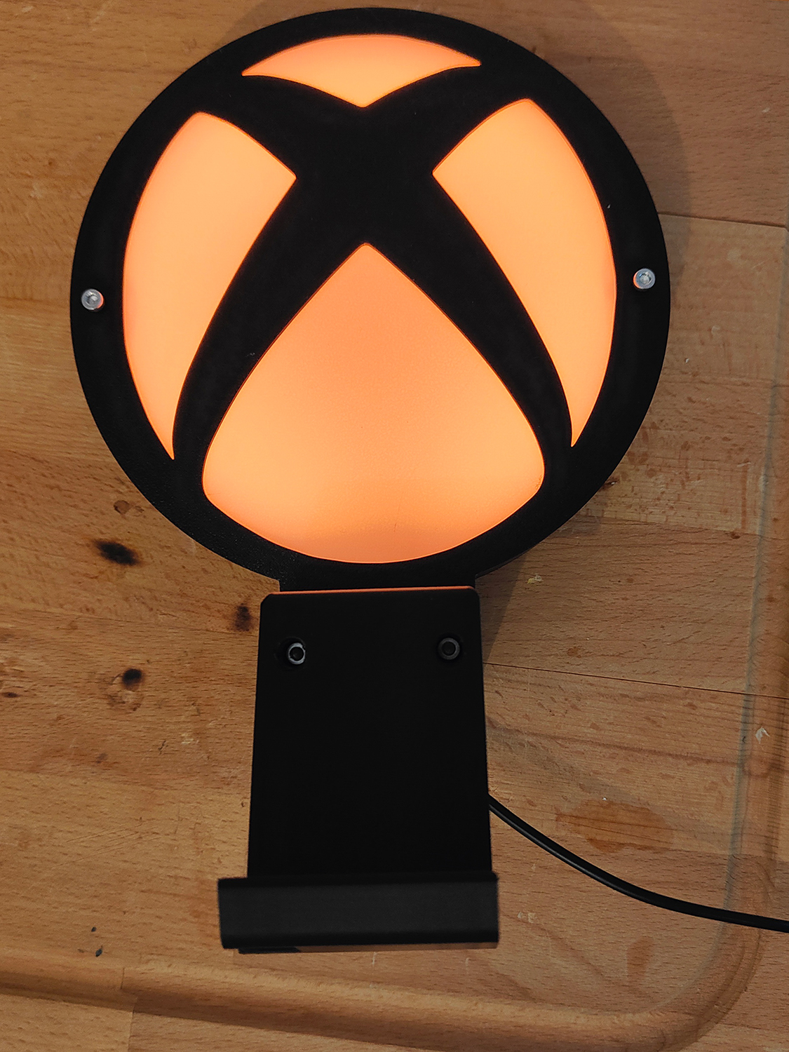 Xbox One Controller Wall Mount / Light Box by thingibreiti | Download ...