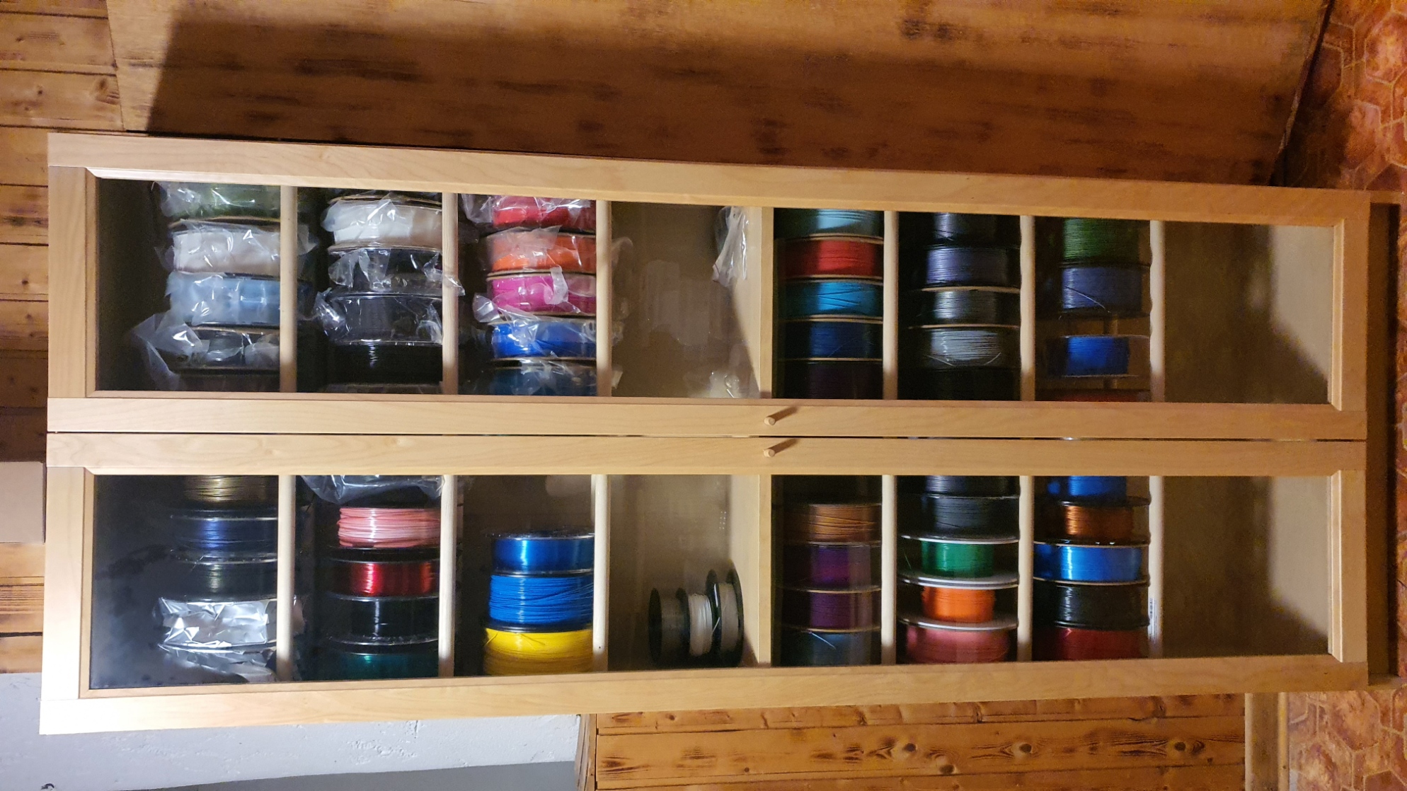 Ikea Billy Mounting Brackets Filament Rack by Druckbar | Download free ...