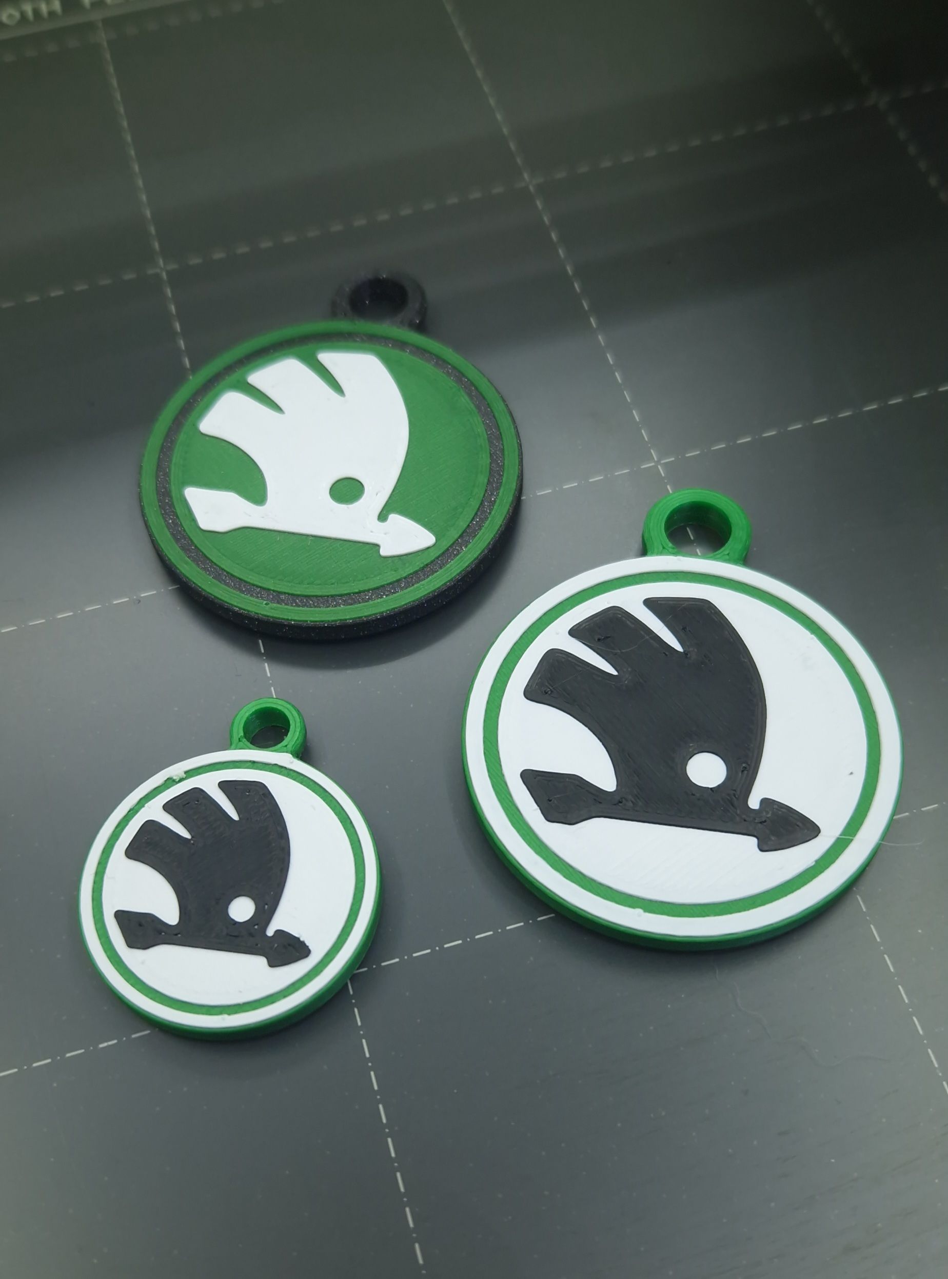 Skoda Keychain by Elorean | Download free STL model | Printables.com