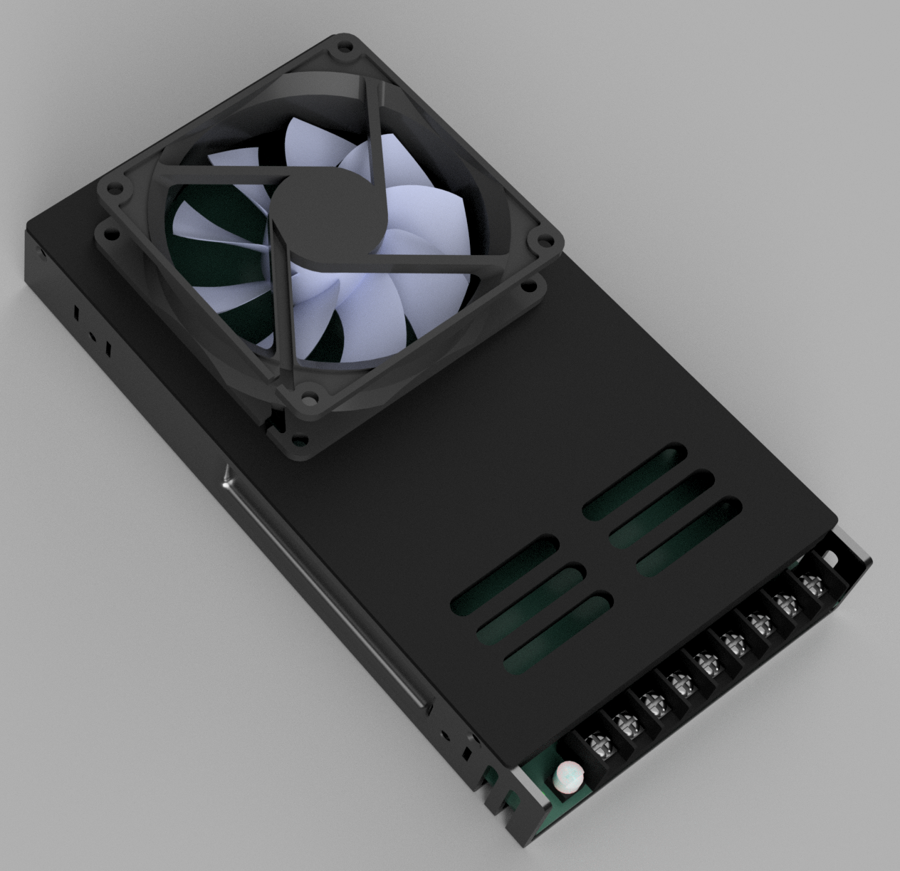 Ender 3 V2 PSU Cover 92mm Fan by Robin Dorst | Download free STL model ...