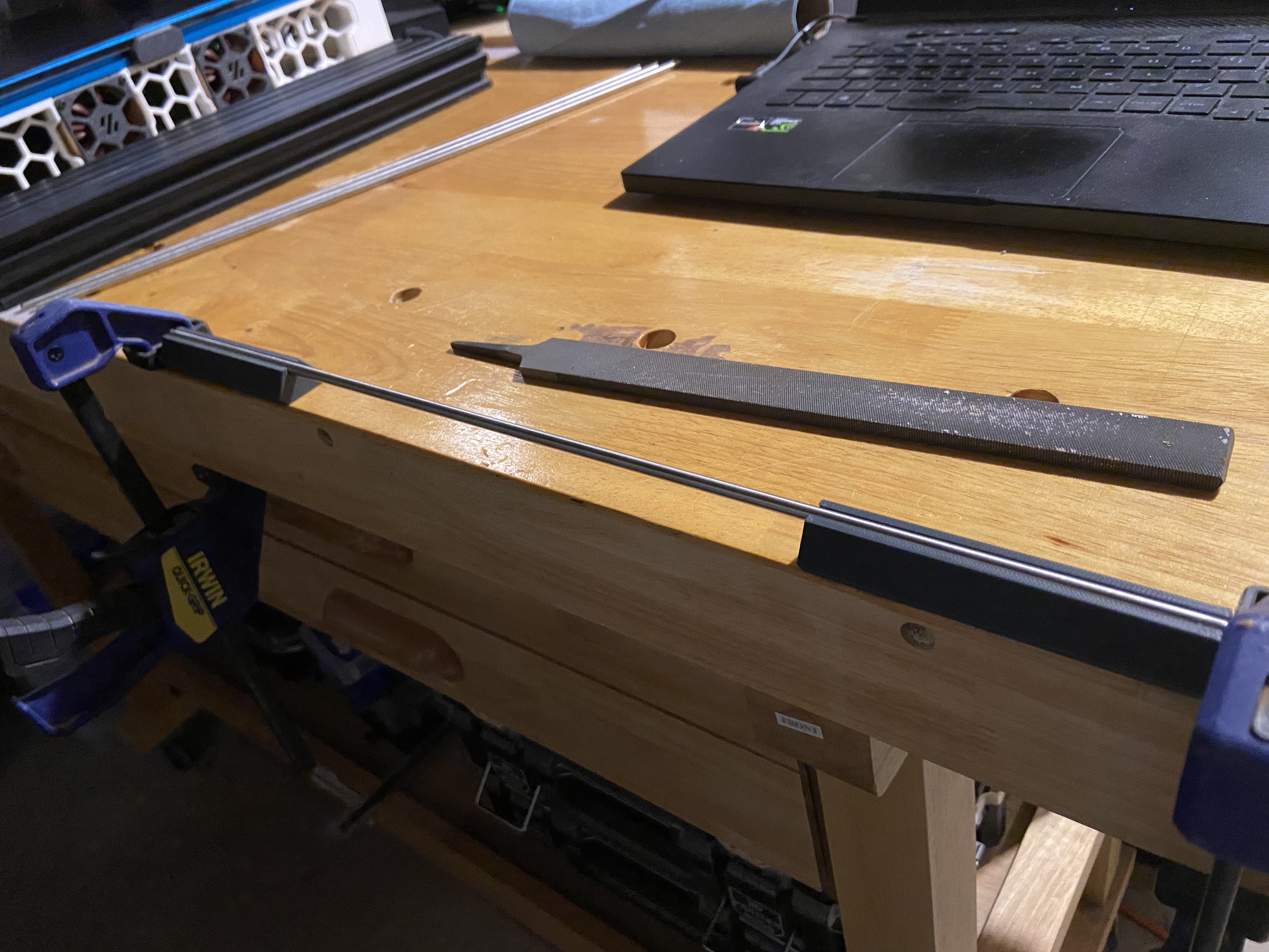 D-Shaft Filing Jig for 5mm Rods by TheSameNameTwice | Download free STL ...