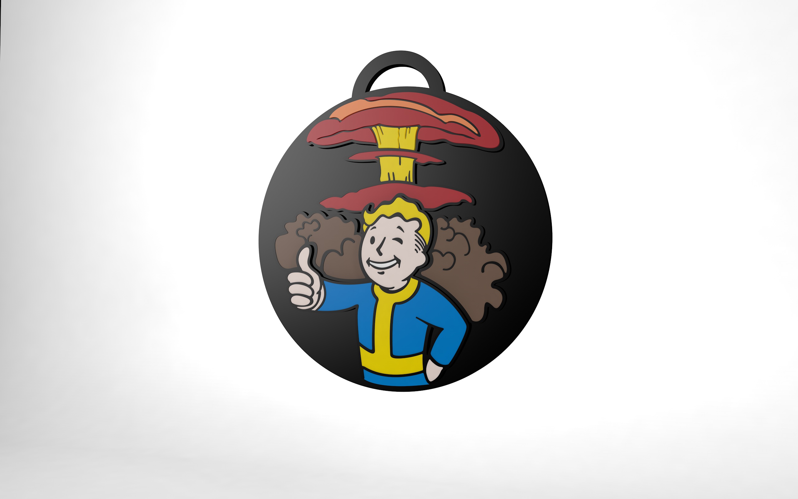 BackPack Medallion - FallOut ( Vault Boy) by 1nsanetrance | Download ...