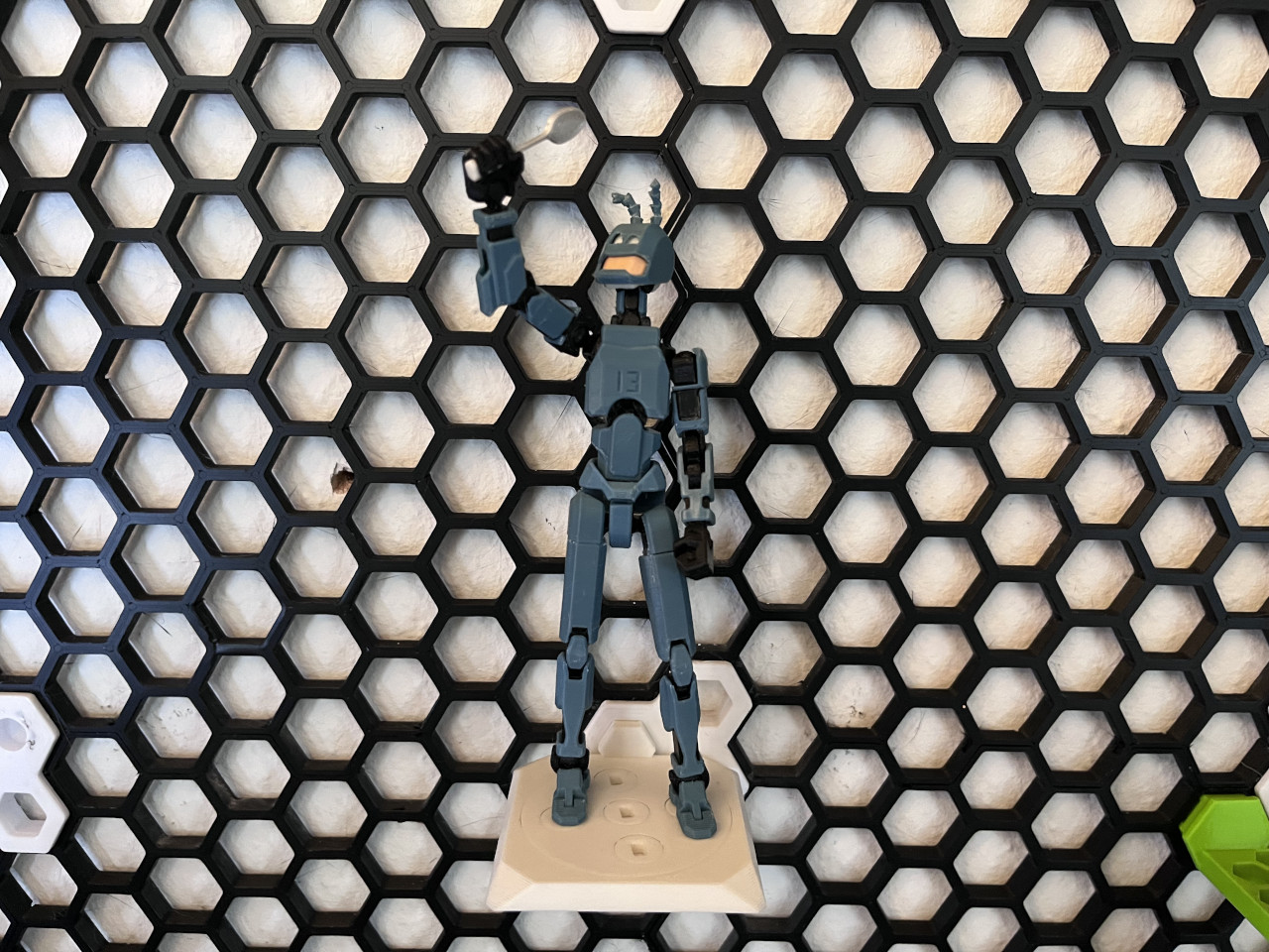 DUMMY 13 - Acrobatics pedestal mount for HSW (Honeycomb storage wall ...