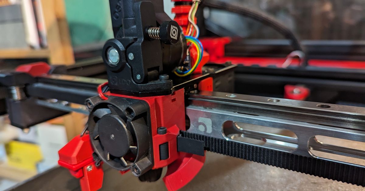 Ratrig Toolhead (Beta 2) front for klicky probe por AllAbout3D | Descargar modelo STL gratuito ...