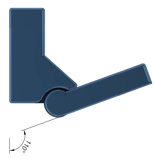 Baxi tpk HS20 Silo hinge by Horsboll | Download free STL model ...