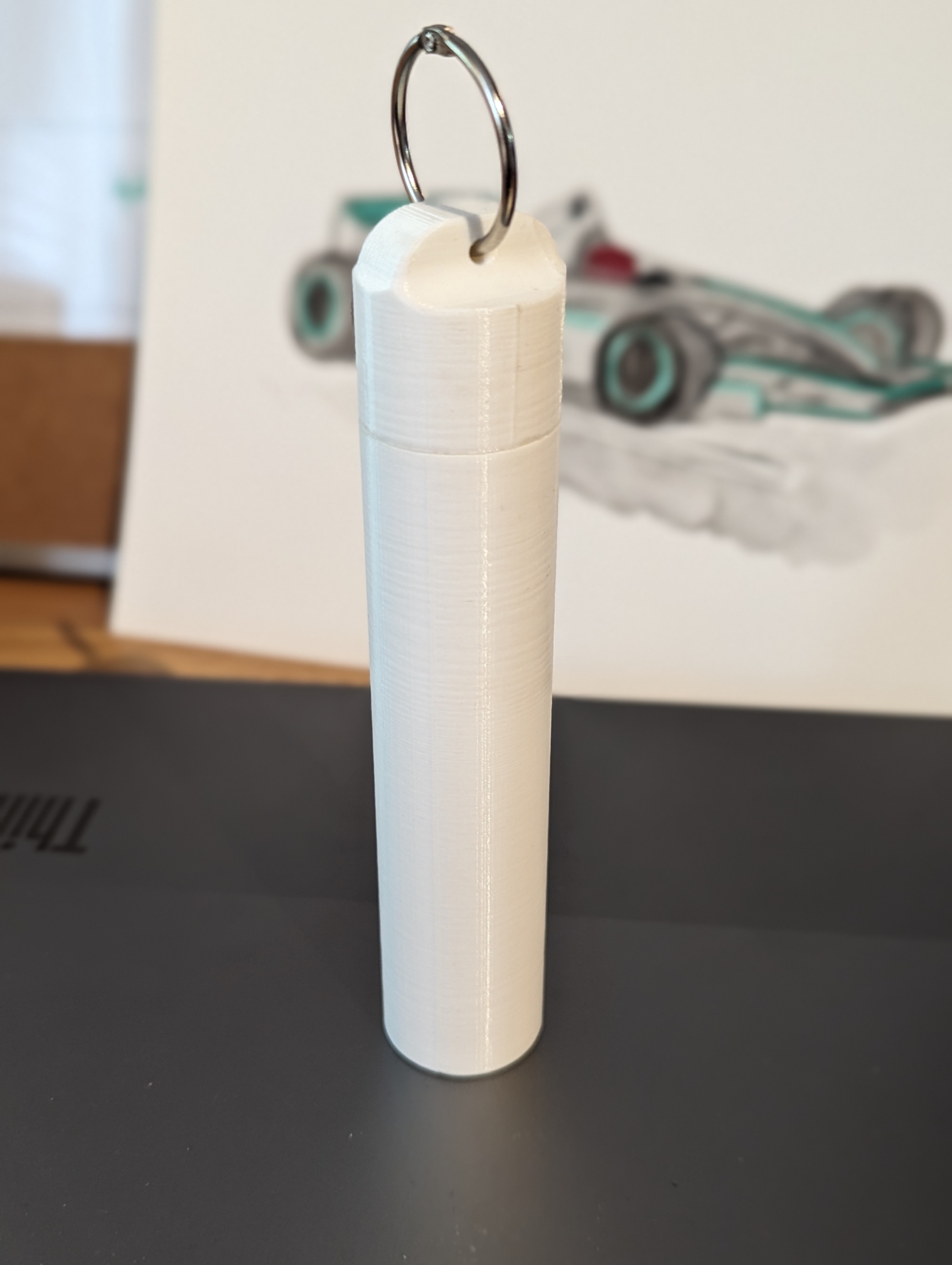 Keychain Jar by waxou | Download free STL model | Printables.com