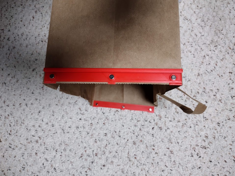 Paper bag keeper by Rhinocat | Download free STL model | Printables.com