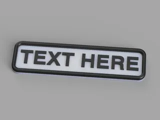 Search models: tag:texthere | Printables.com