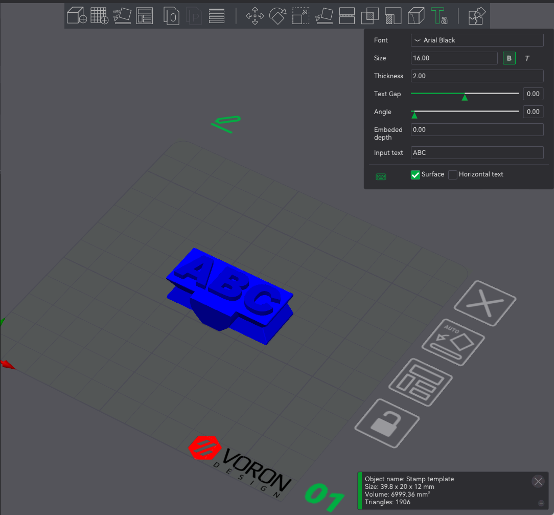 Customizable 3D printed rubber stamps by Sebazzz | Download free STL ...