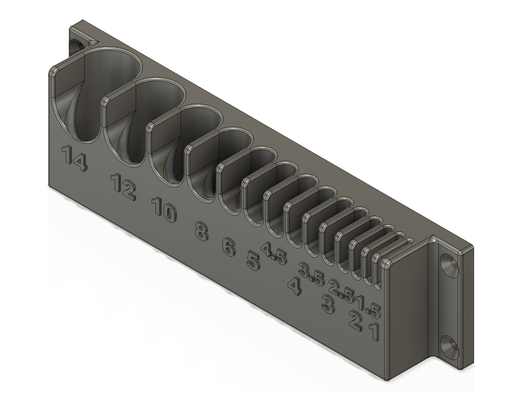 Allen key wall holder by jberingues | Download free STL model ...