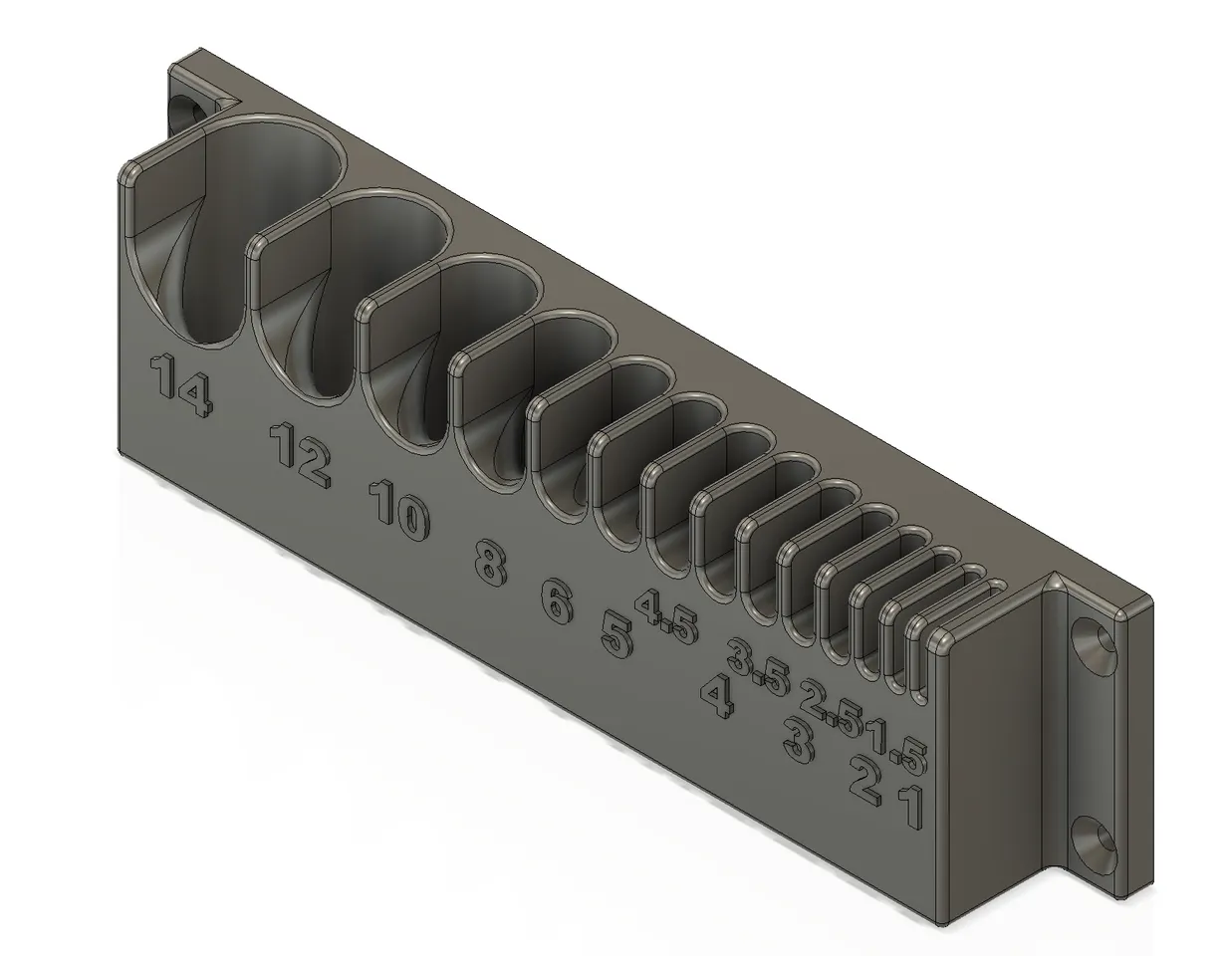 Allen key wall holder by jberingues | Download free STL model ...