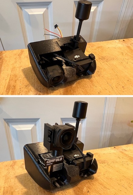 Mini Drak DJI O3 Nose Mount with Pan option by appelm | Download free ...