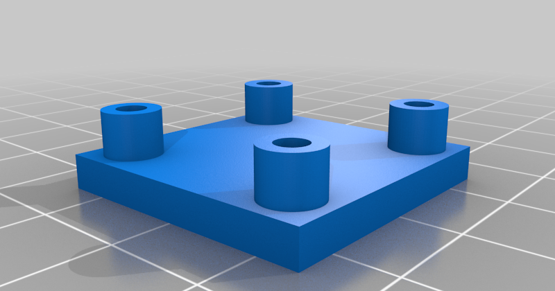 16x16 and 20x20 FC or ESC mounts for plane by appelm | Download free ...