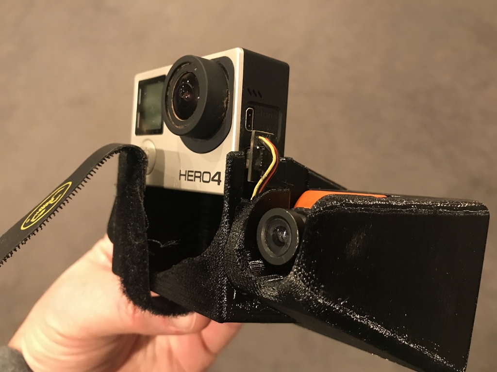 Ritewing Drak GoPro 3/4 Nose by appelm | Download free STL model ...