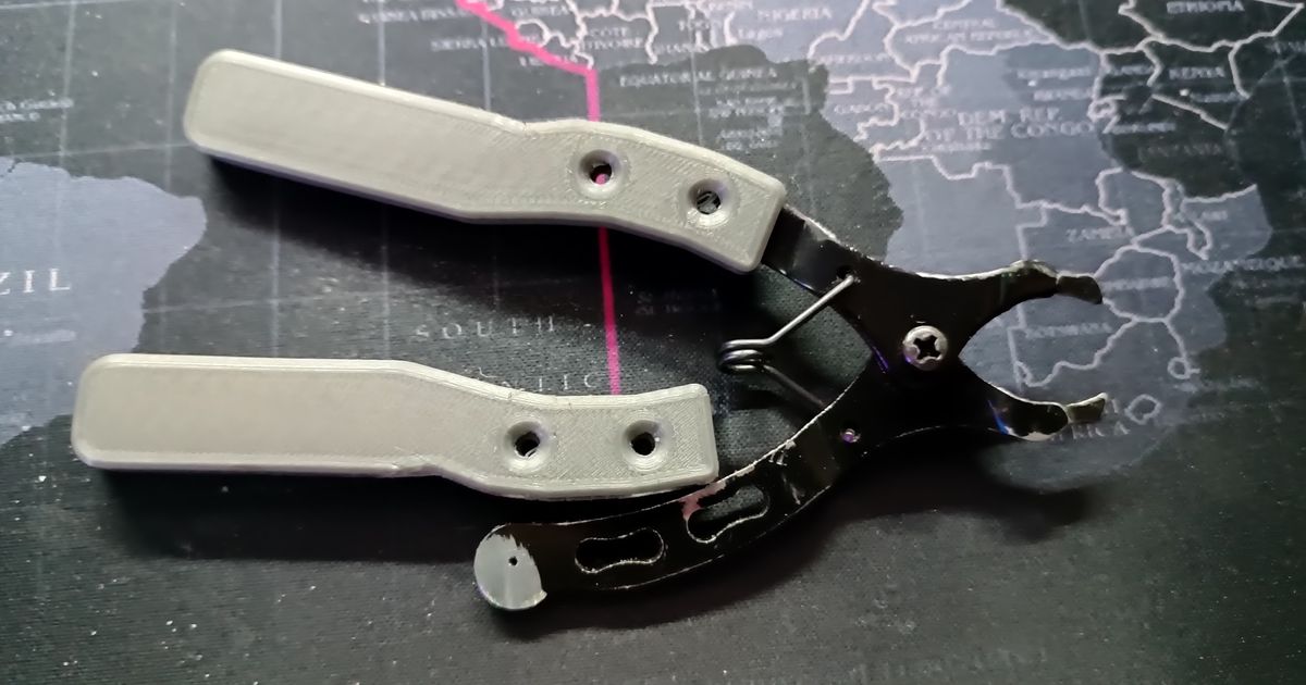 Bicycle chain master quick link pliers handles by Oxmstr | Download ...