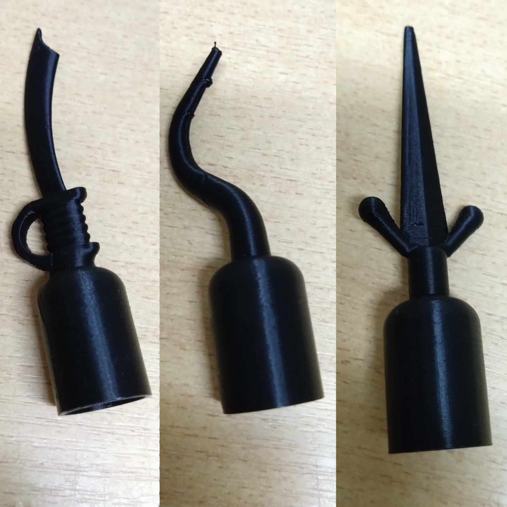 Pirate Hook and Swords Fingertoy | supportless by walloper3 | Download ...