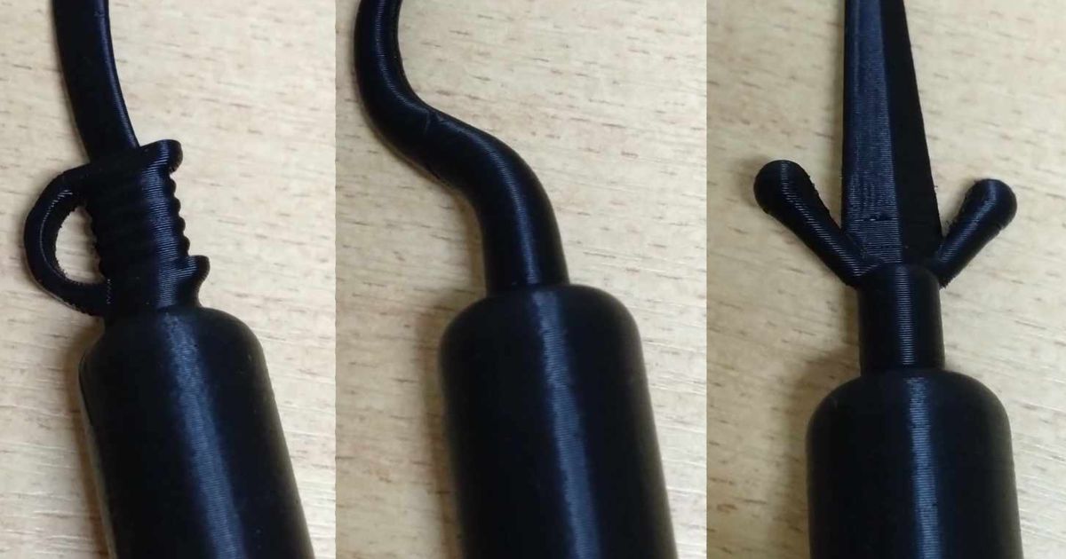 Pirate Hook and Swords Fingertoy | supportless by walloper3 | Download ...