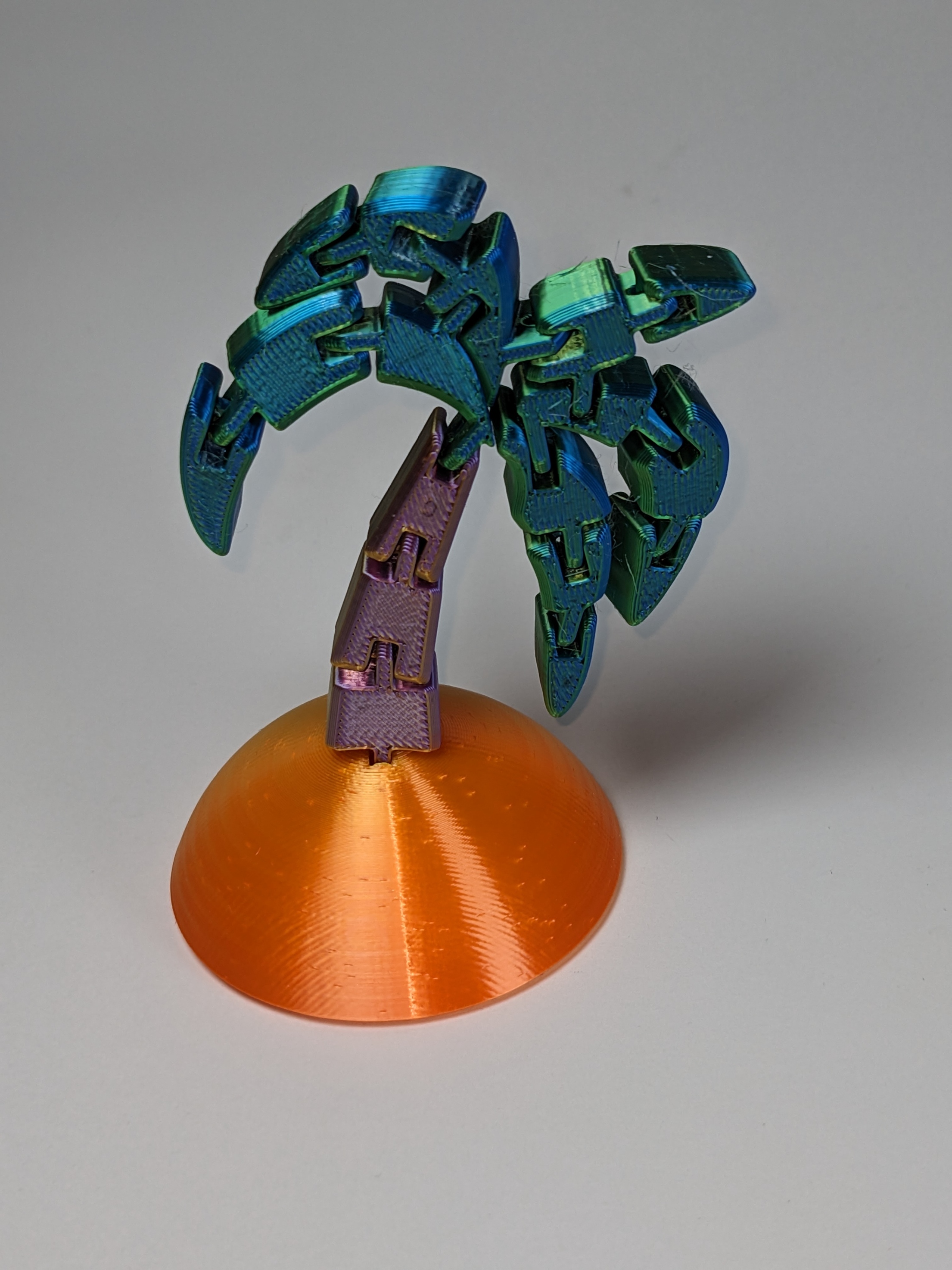 Articulating Flexi Palm Tree - Print in place od autora Bearded Printer ...