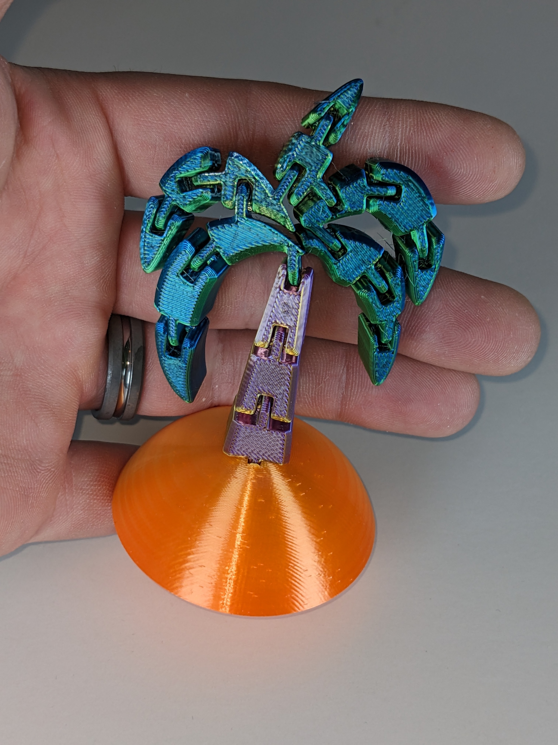Articulating Flexi Palm Tree - Print in place par P ratt | Téléchargez ...