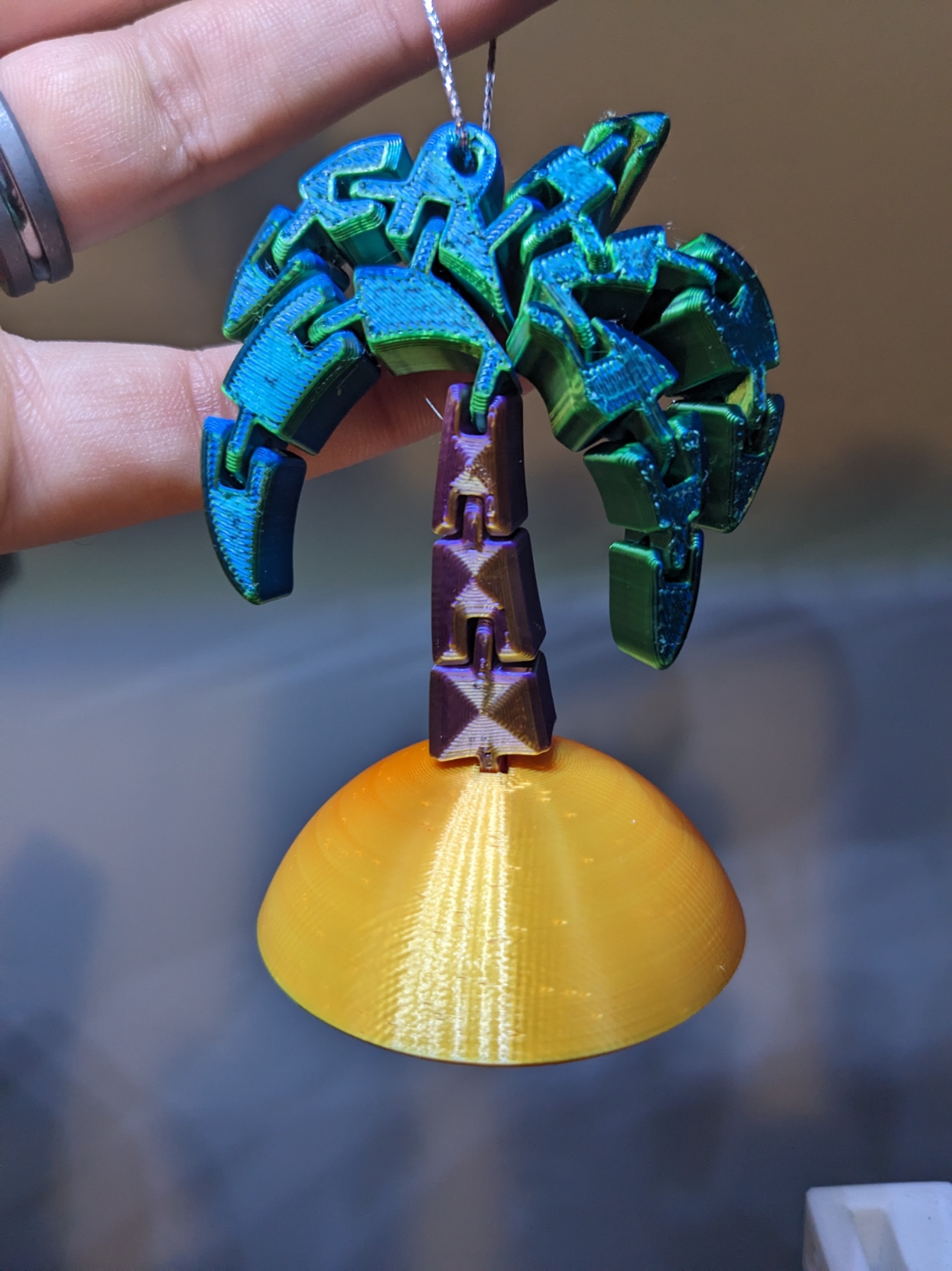 Articulating Flexi Palm Tree - Print in place od autora Bearded Printer ...