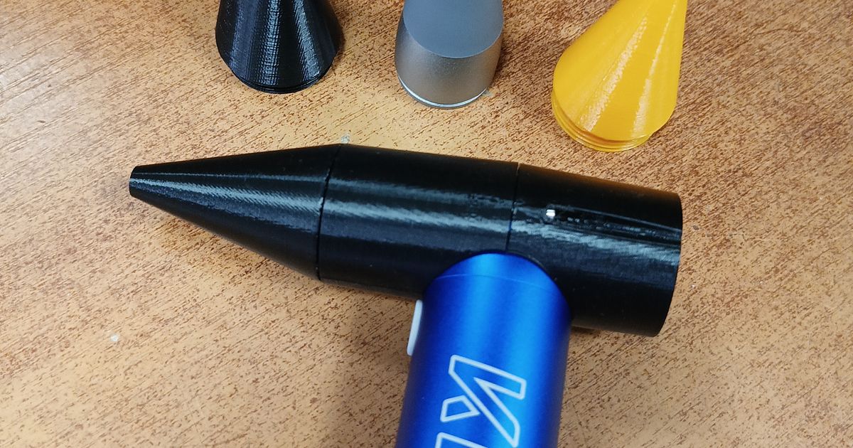 Kica JetFan diffrent nozzle by Jacyk | Download free STL model ...