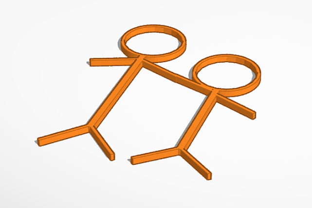 stick people by Solar3dp | Download free STL model | Printables.com