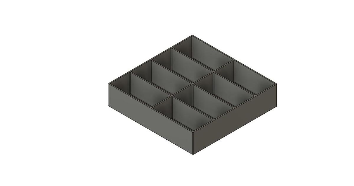 Bambulab box for 8 boxes of spare parts. by Cervajz | Download free STL ...