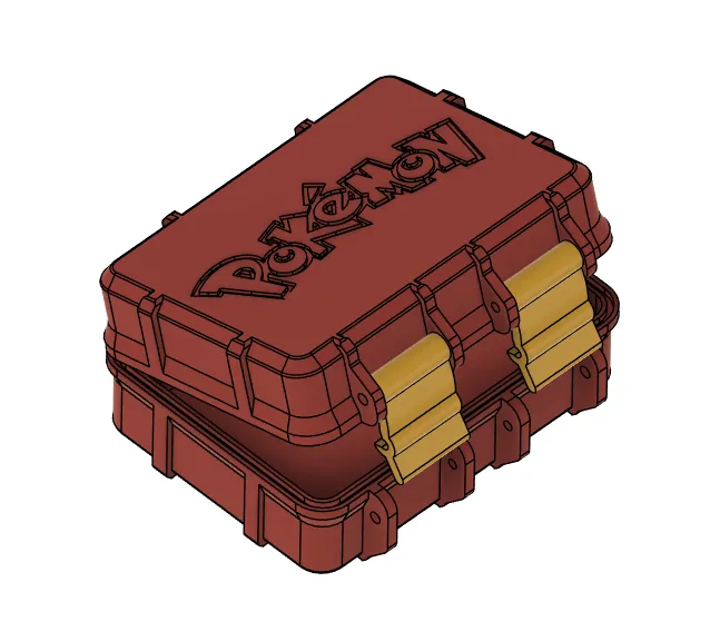 Pokemon Rugged Card Box Storage by GWiz | Download free STL model ...