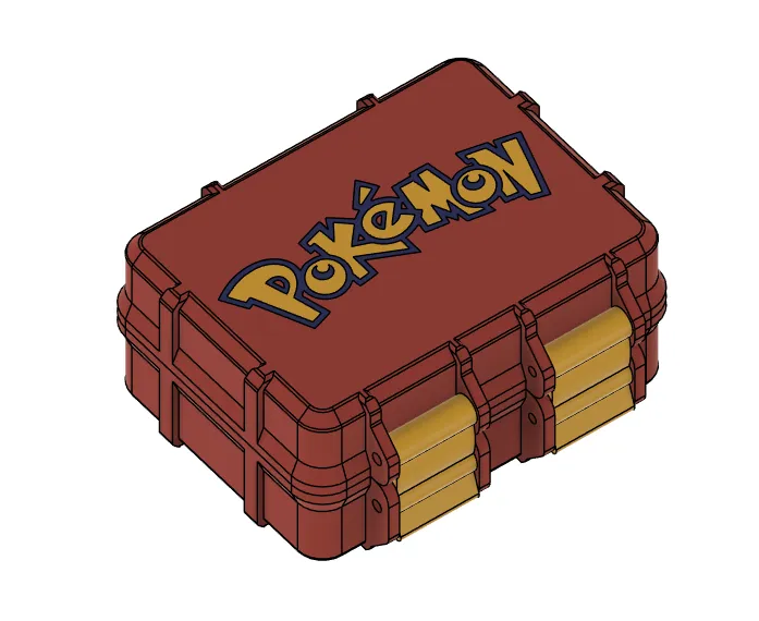 Pokemon Rugged Card Box Storage by GWiz | Download free STL model ...