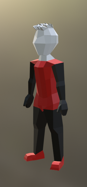 Low Poly Person by Devise3D | Download free STL model | Printables.com
