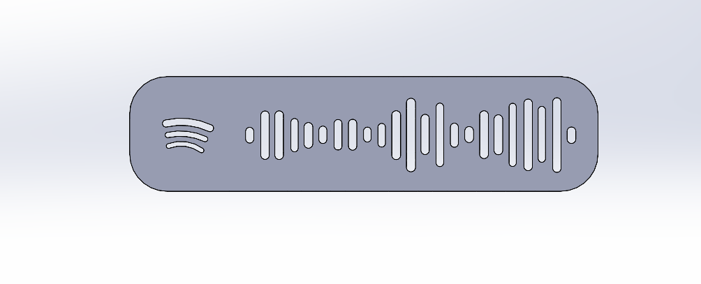 Spotify code New Year’s Day by The perfect layer | Download free STL ...