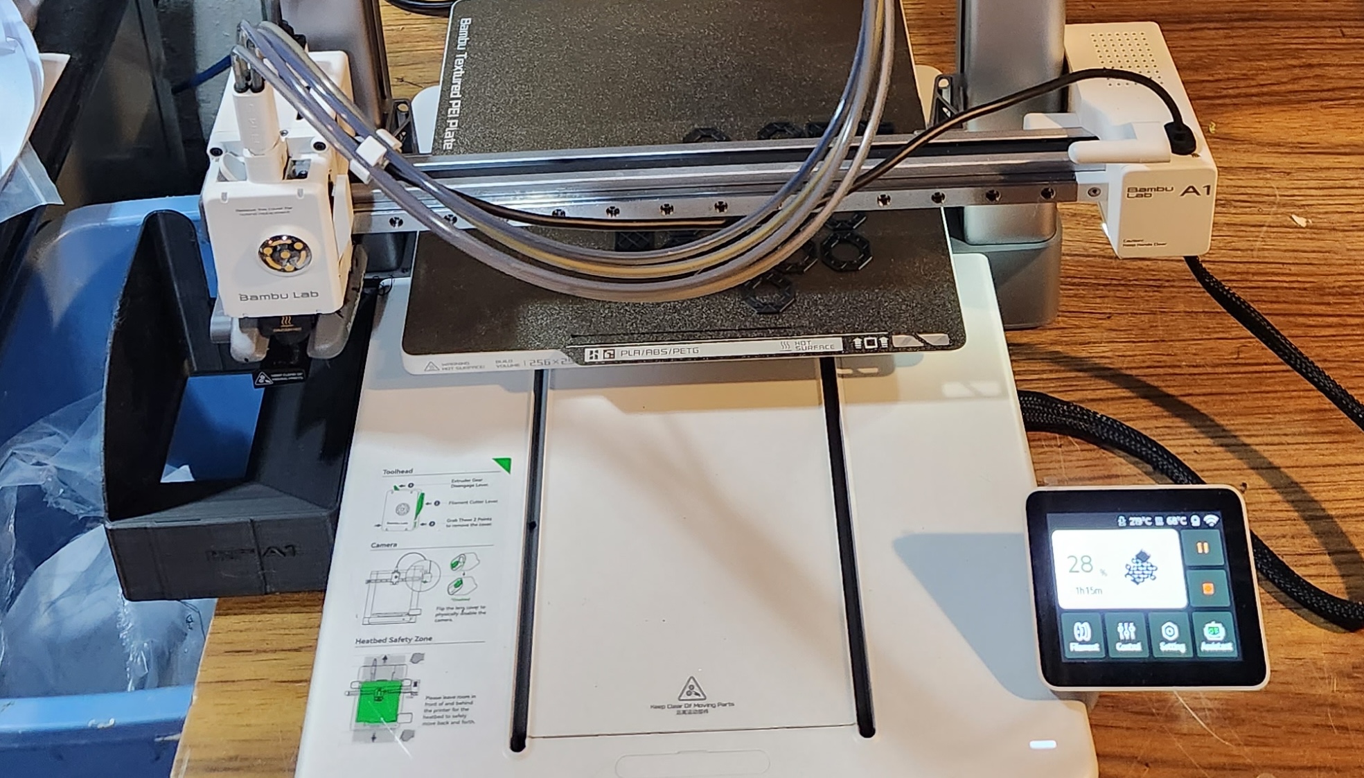 Bambu A1 (& Mini?) Poop Shoot to Garbage Can von Robert Hunley ...