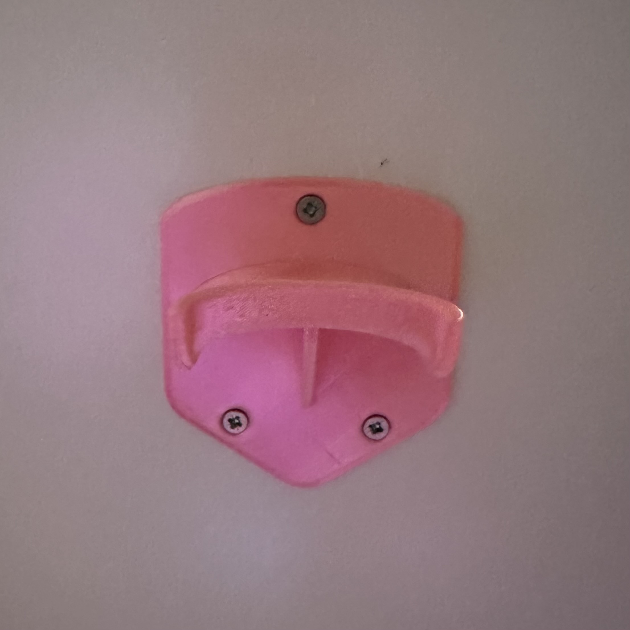 Headset Hook with Screw Holes by Raina Neff | Download free STL model ...