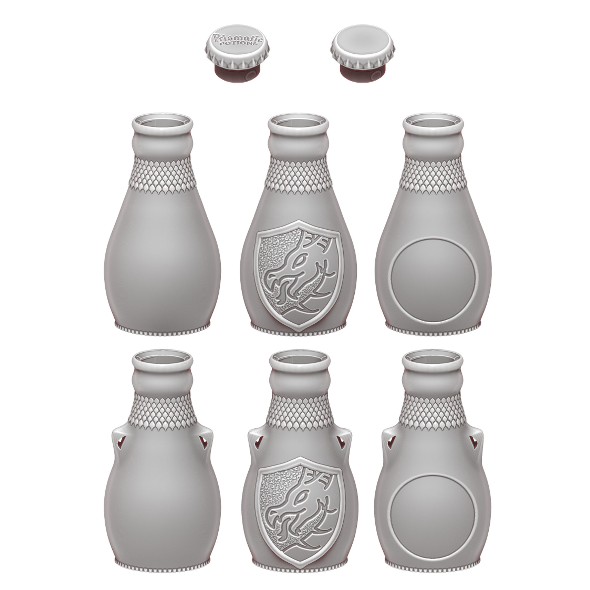 Dragon Cola Dice Bottle - Mythic Potions by Ars Moriendi 3D | Download ...