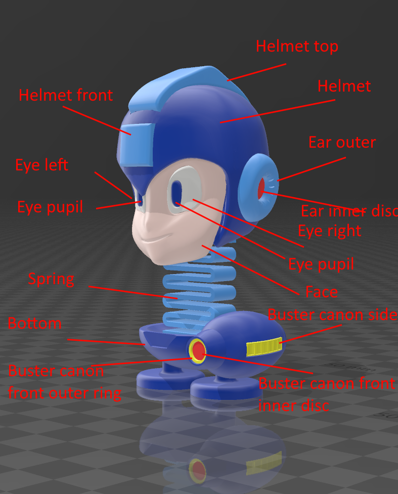 Mega Man Springie by TheCraftyMaker | Download free STL model ...