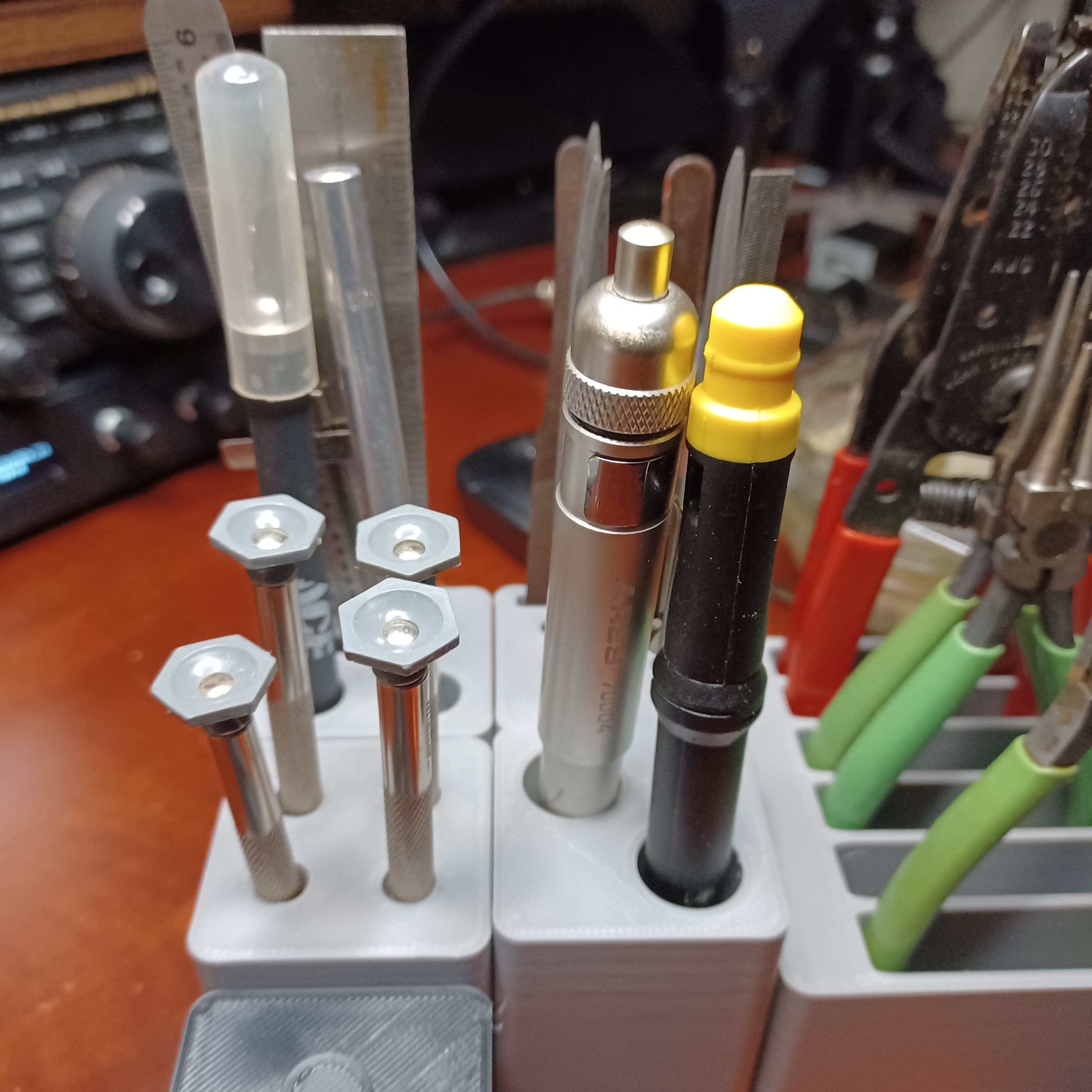 Gridfinity 1x1x8U Tool Holders by Jim | Download free STL model | Printables.com