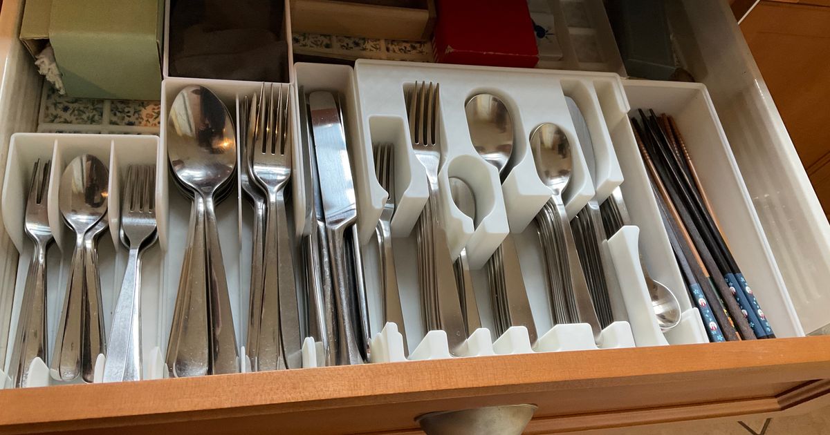 Gridfinity Cutlery by 駄目g | Download free STL model | Printables.com