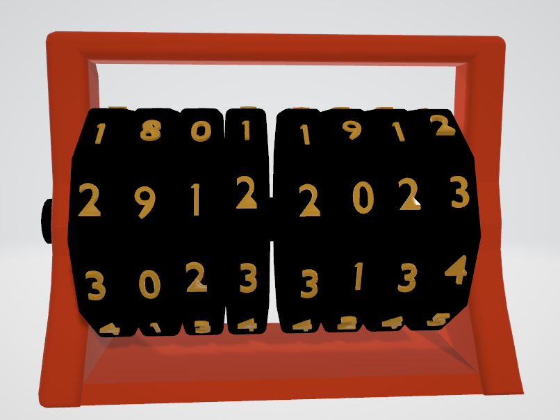 Simple day counter by BS Creations | Download free STL model ...