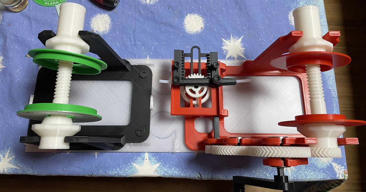 Bambu Lab P1 / X1 / X1C / X1CC Filament převíječ - doplňky by Jaroslav ...