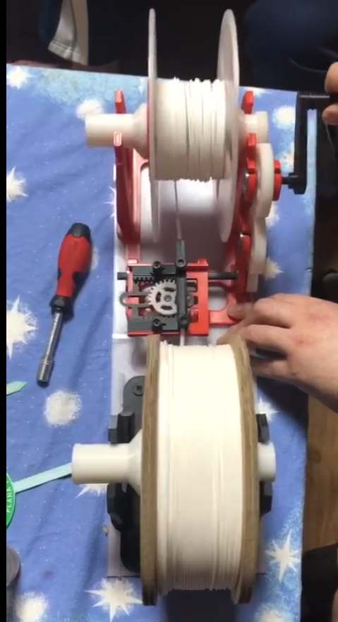 Bambu Lab P1 / X1 / X1C / X1CC Filament převíječ - doplňky by Jaroslav ...