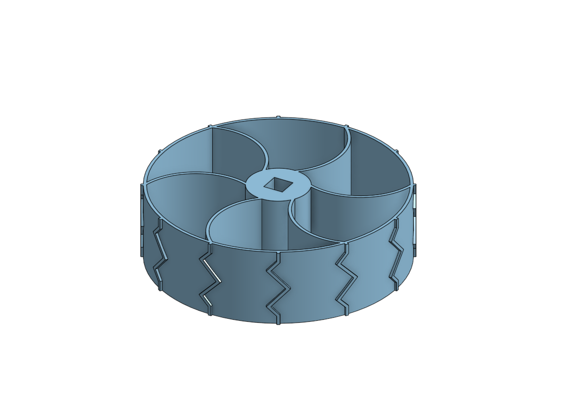 Vex Rover Wheel by Gabe | Download free STL model | Printables.com