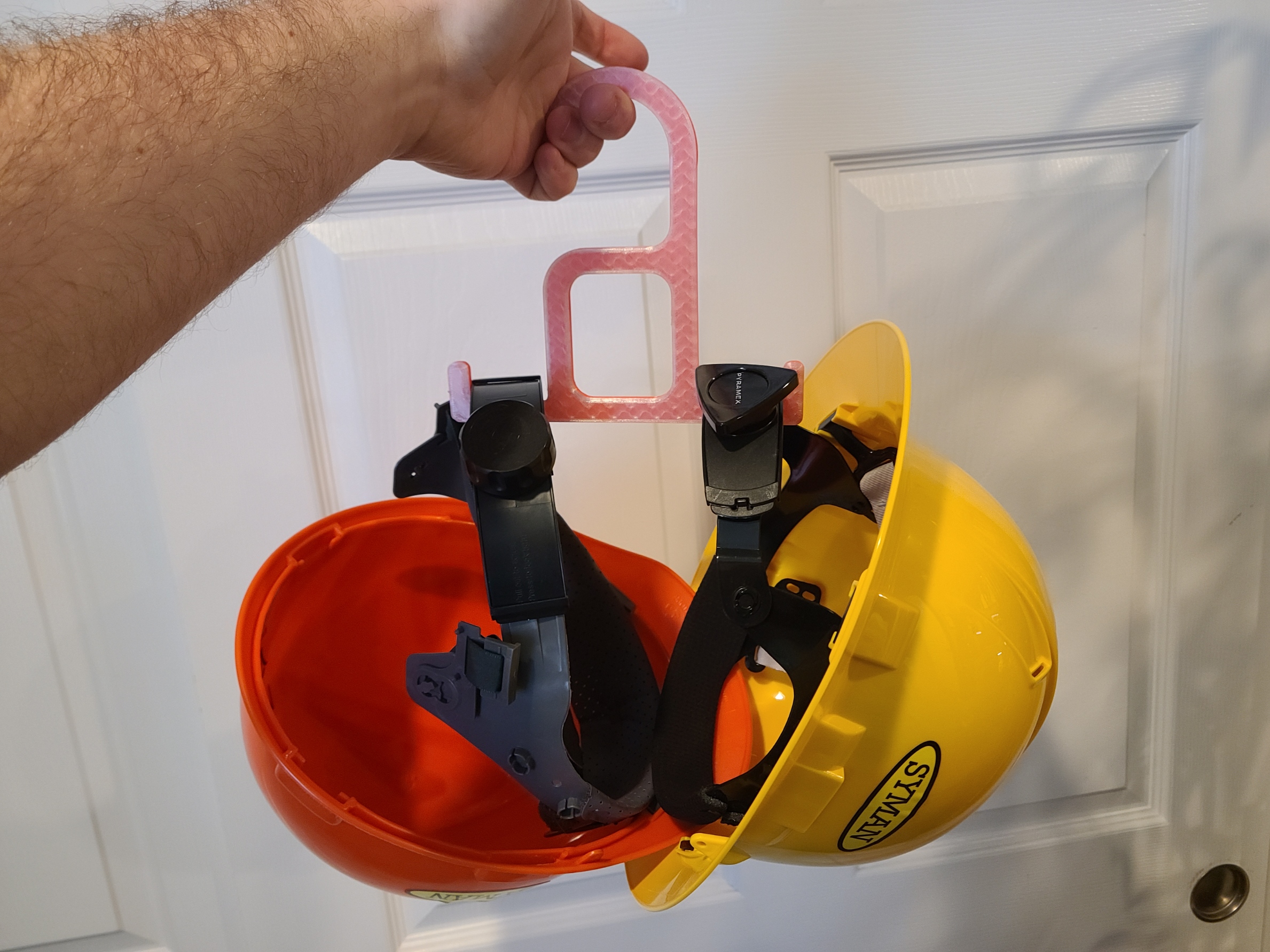 Hard Hat Hanger by Arkmaster | Download free STL model | Printables.com