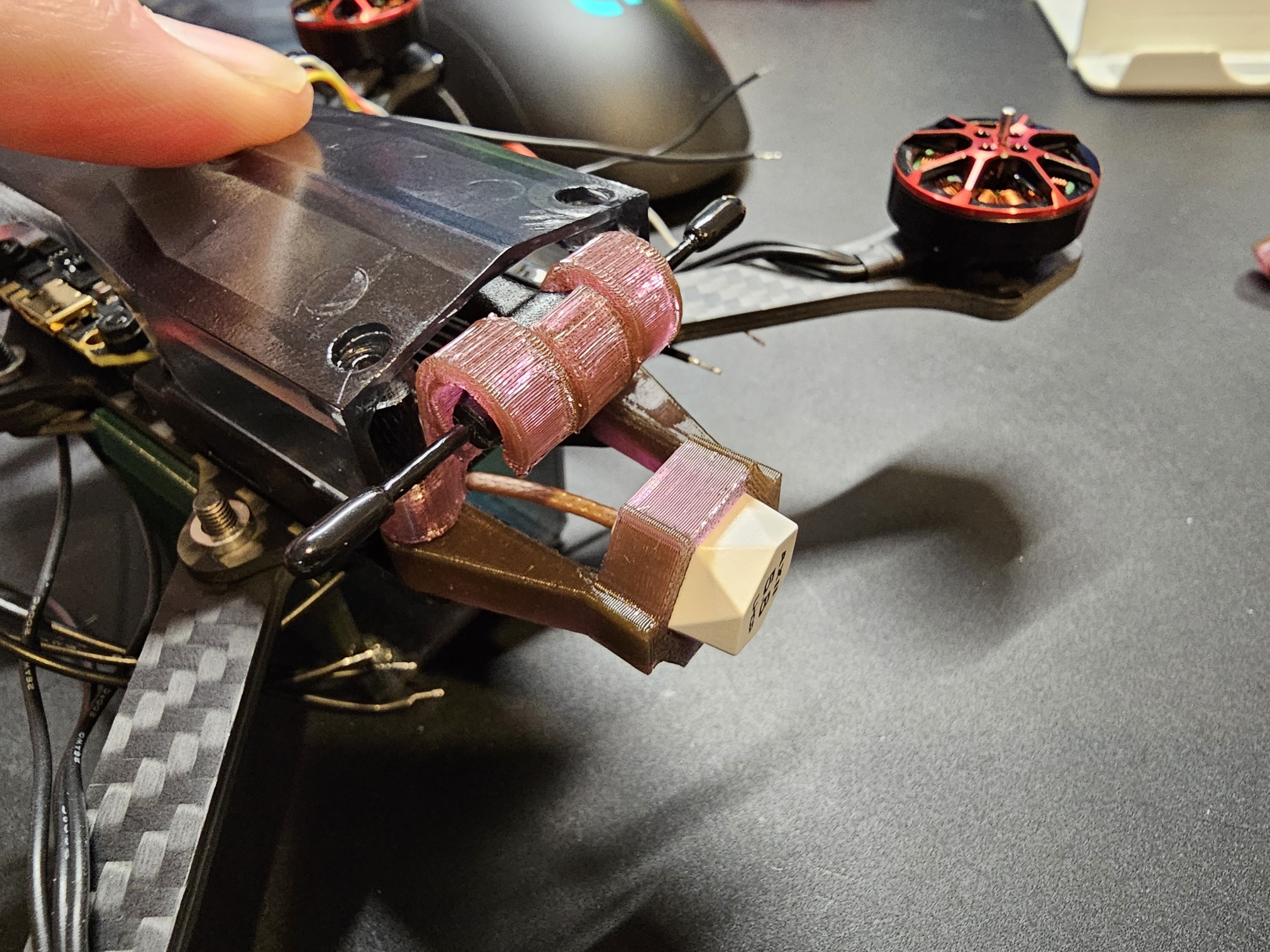 Tiny Trainer HD t-antenna mount by Brett Crouch | Download free STL model | Printables.com