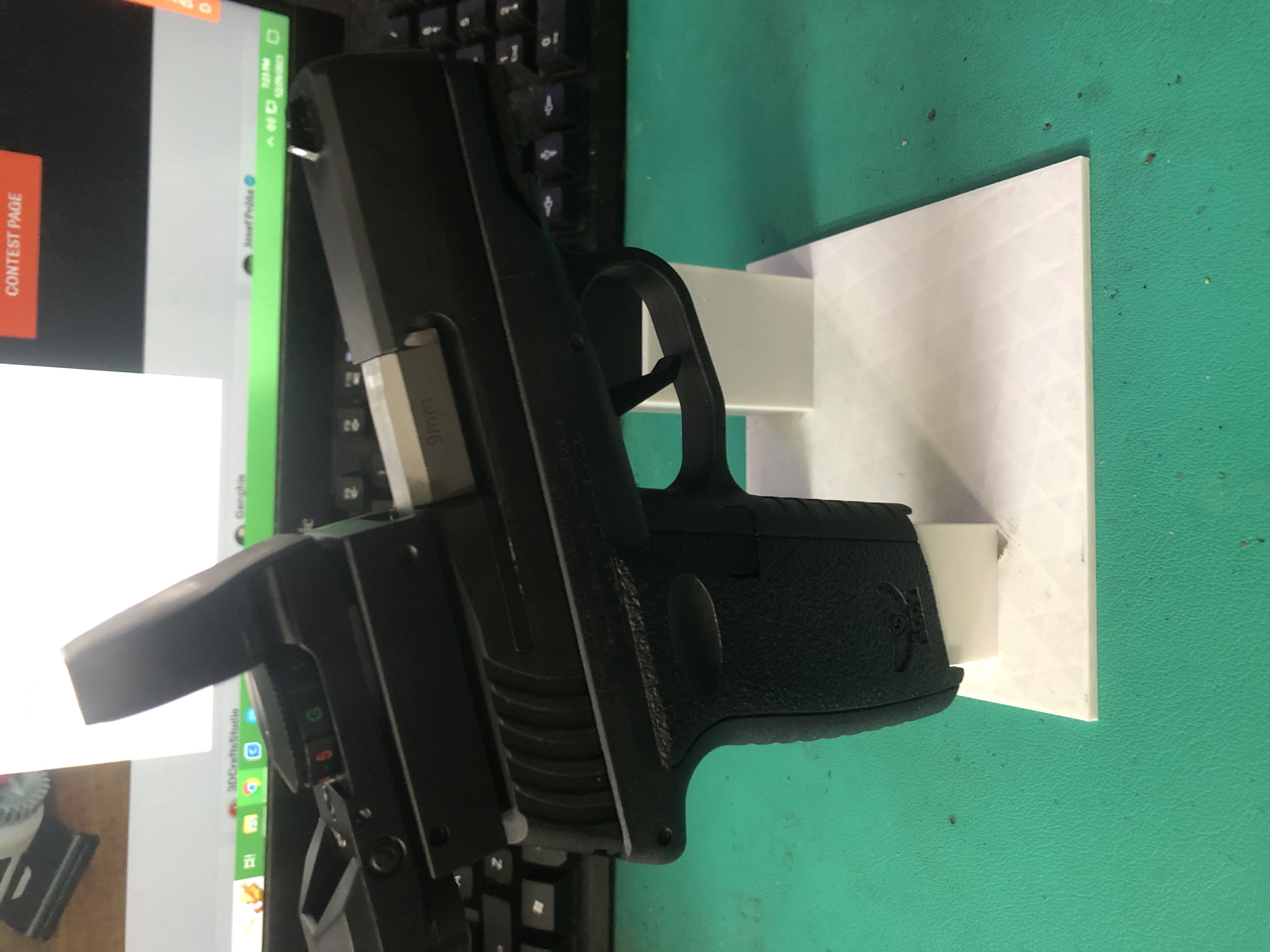 SCCY CPX 9mm gun stand by trtl | Download free STL model | Printables.com