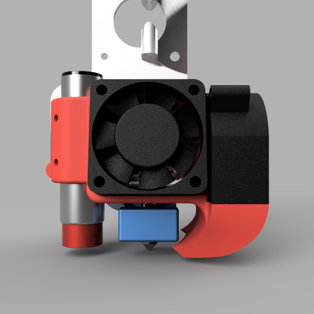 M2601 CR-10S Pro [Micro Swiss Direct Drive Extruder] - Fan Shrouds by ...