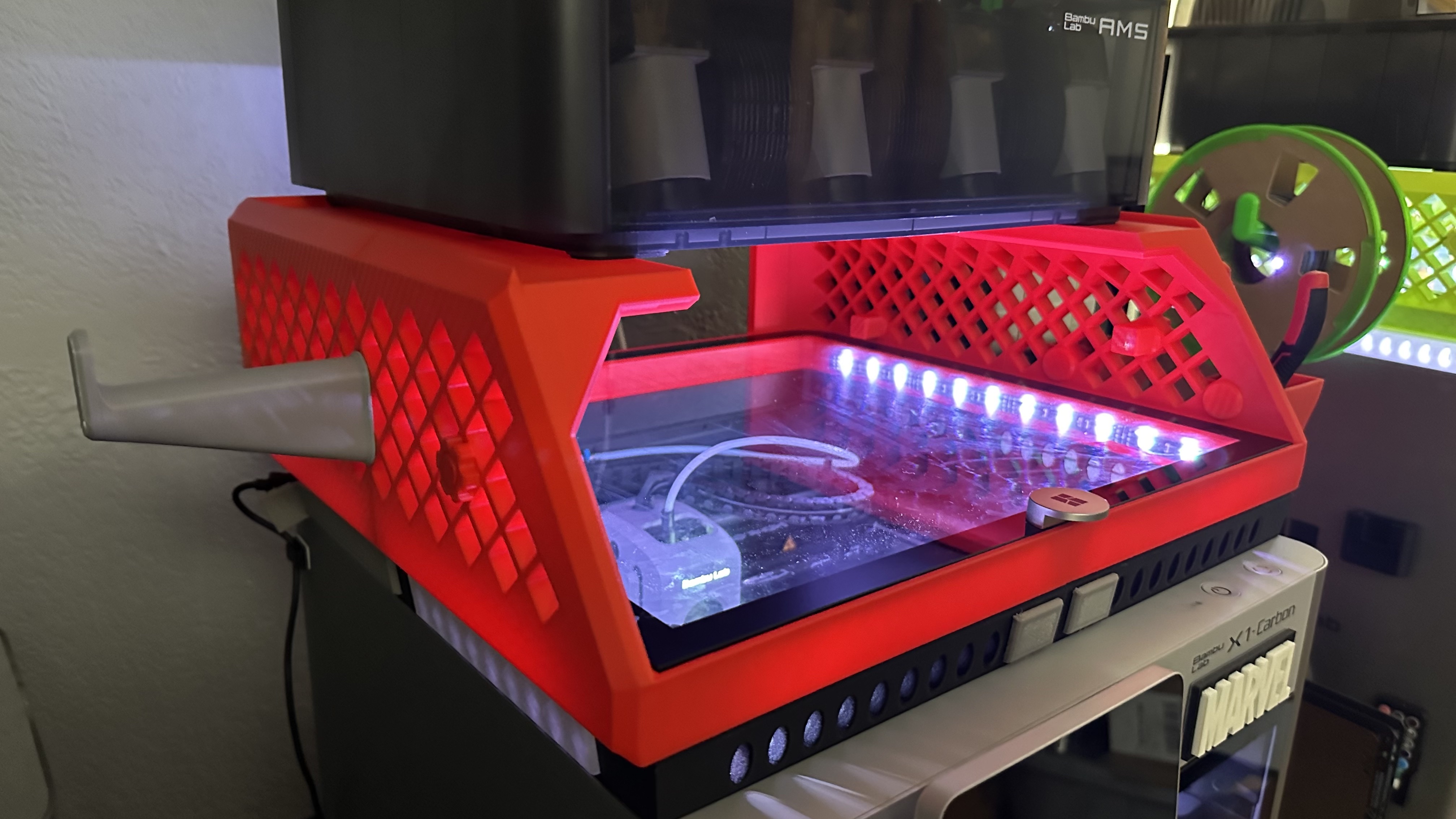 V6 Update Bambu Lab Ultimate P1P P1S X1-C Riser+AMS Stand - Community ...