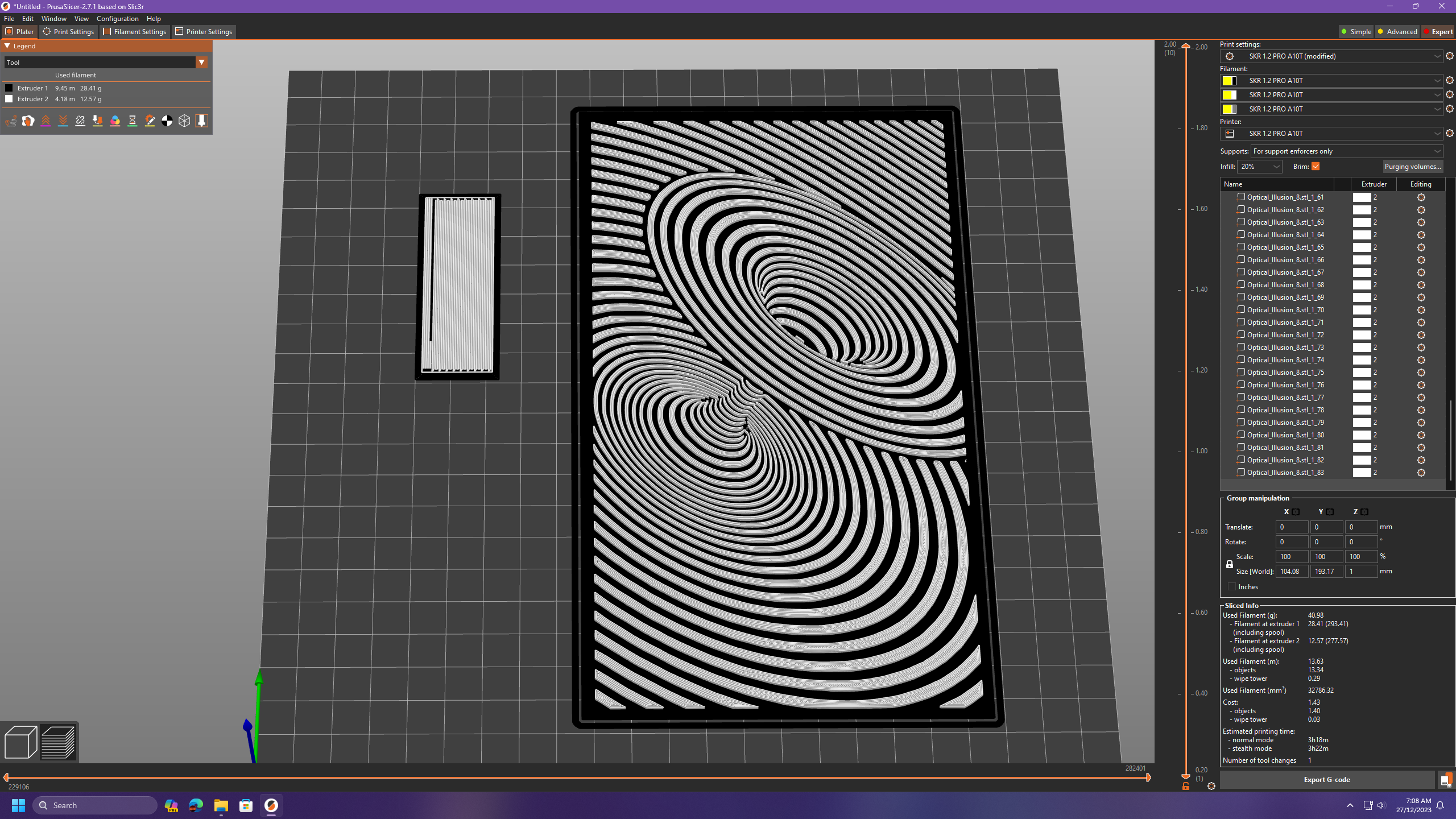 Optical Illusion Swirl 1 by Clod Stomper Productions | Download free ...